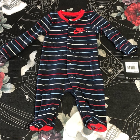 Nike | Pajamas | Nwt Nike Air Jdi Just Do It Kids Newborn Pajamas ...